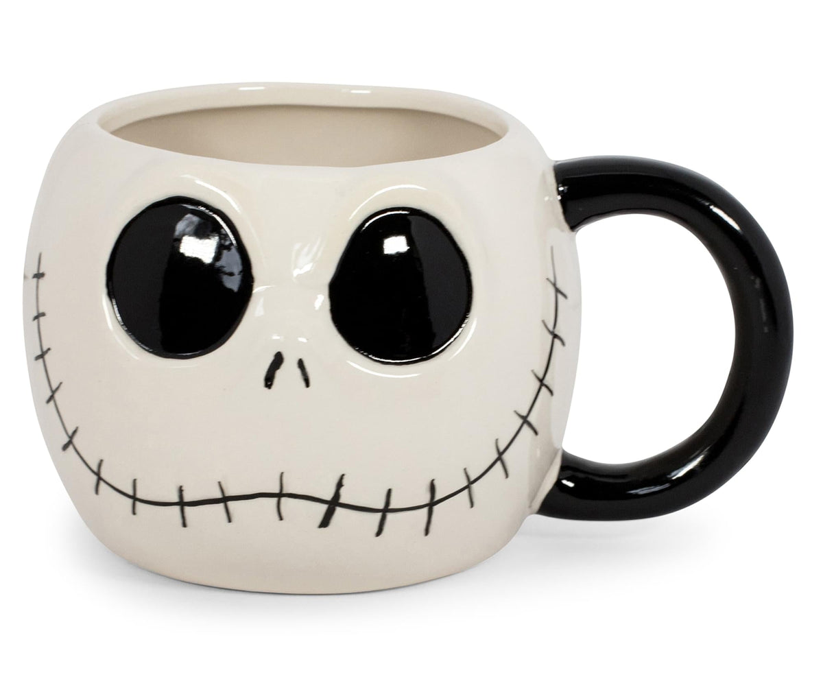 Jack Skellington 20oz Sculpted Ceramic Mug | Free Shipping — MeTV Mall