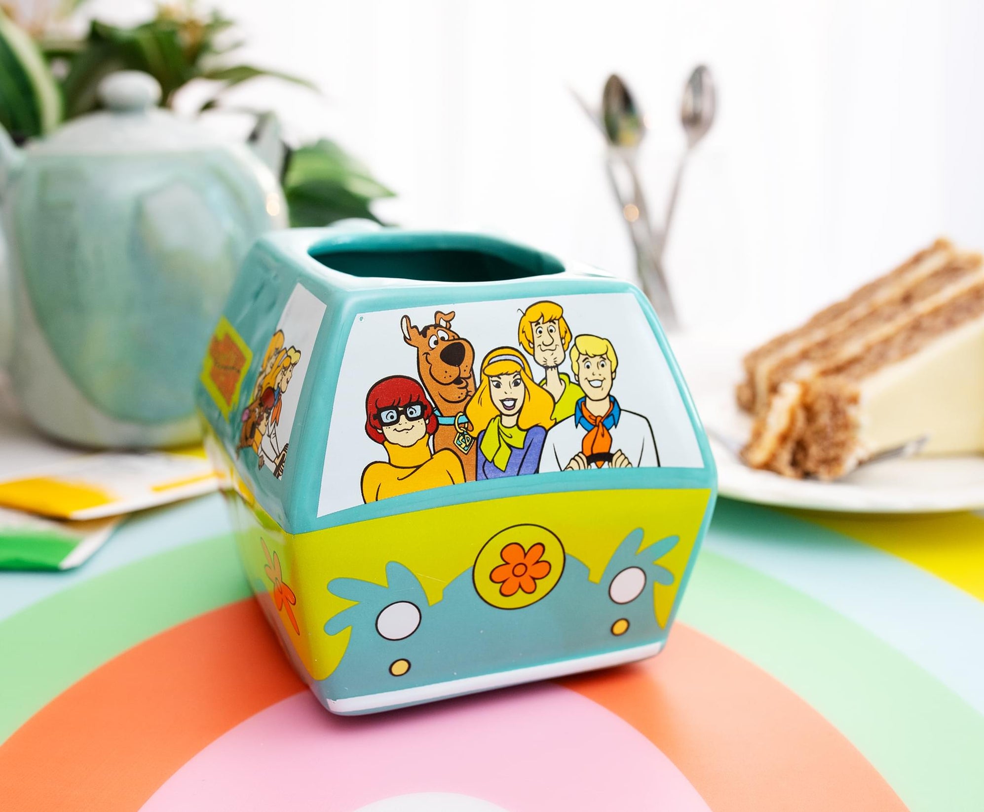 Scooby Doo Mystery Machine Sculpted Ceramic Mug | Holds 20 Ounces ...