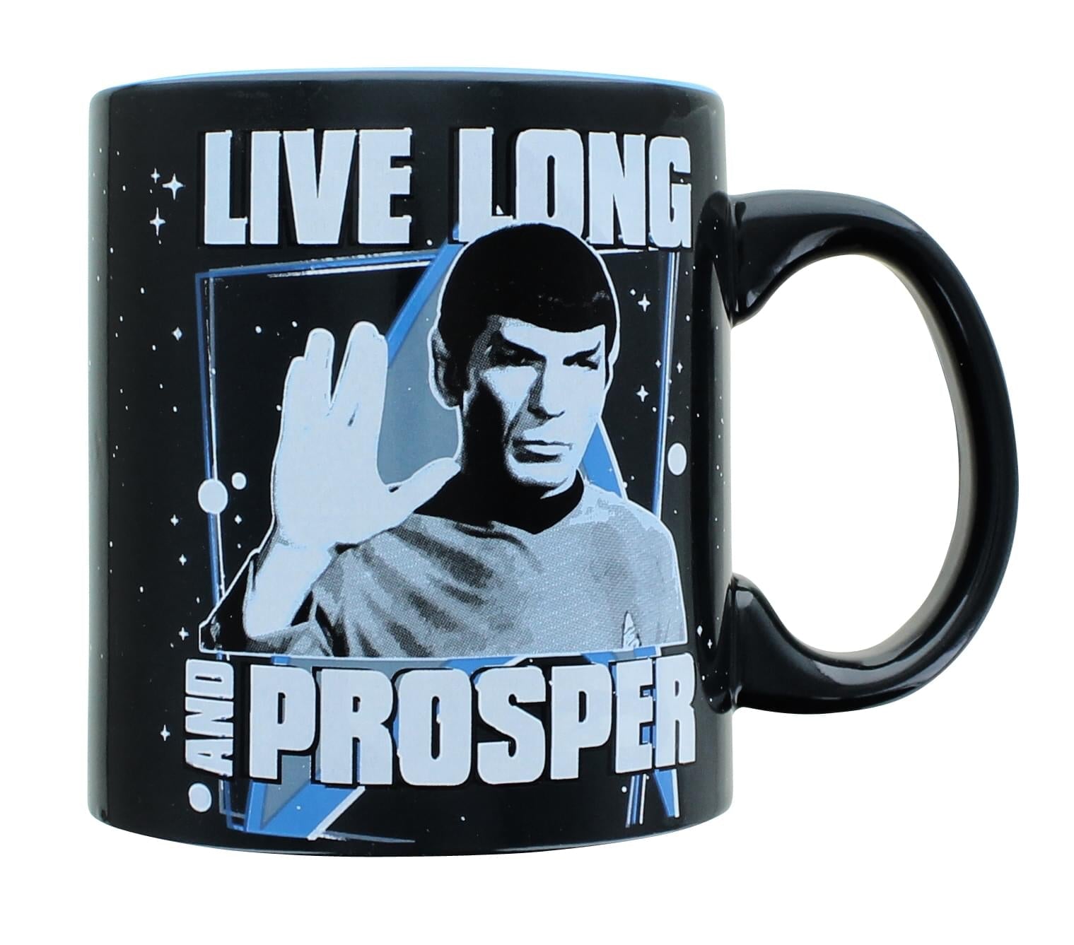 Star Trek: The Original Series Spock "Live Long and Prosper" Ceramic M ...
