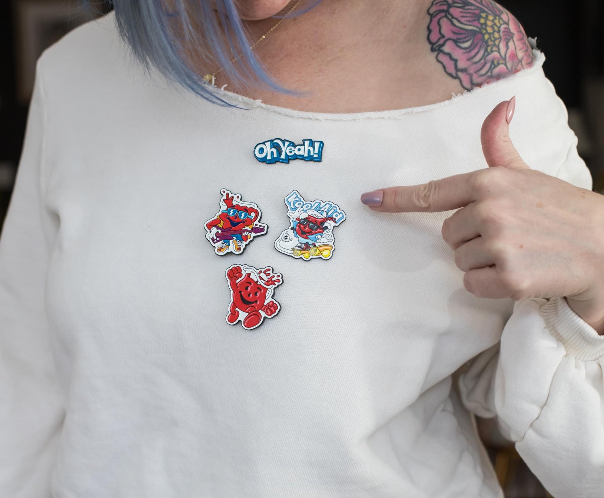 Kool-Aid Man Enamel Pins | Set Of 4 — MeTV Mall